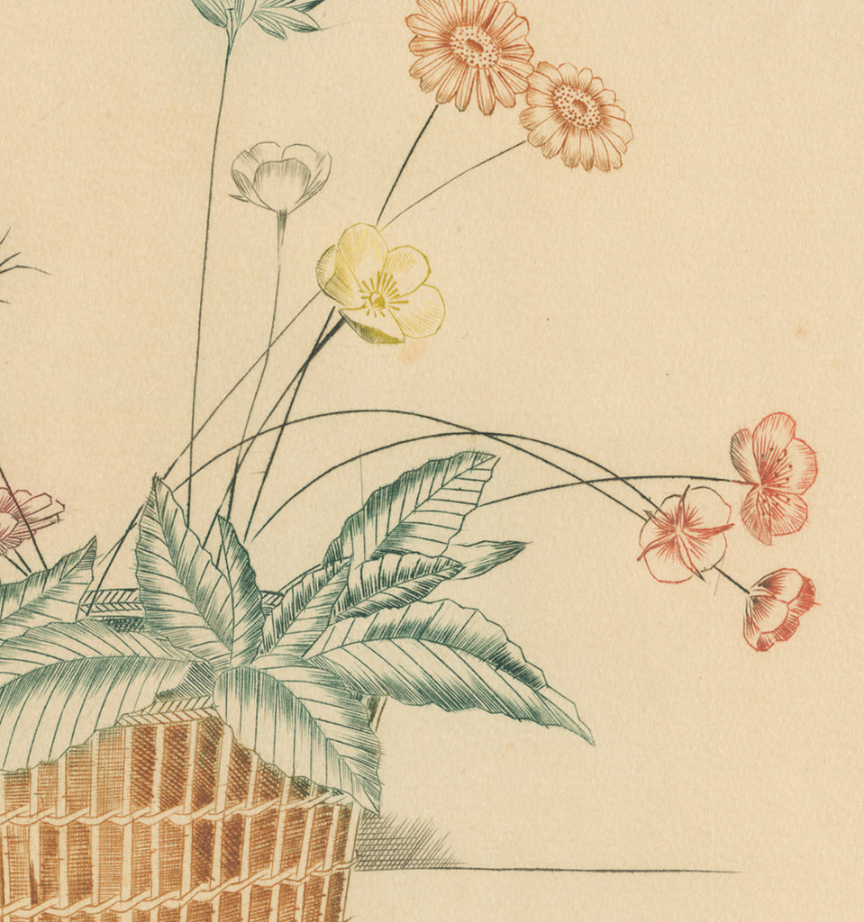 Born Jean Alexis Morin Morin Jean Flower Basket — Armstrong Fine Art