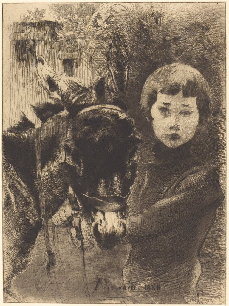 Paul albert Besnard - Albert Besnard: Robert Besnard and His Donkey ...