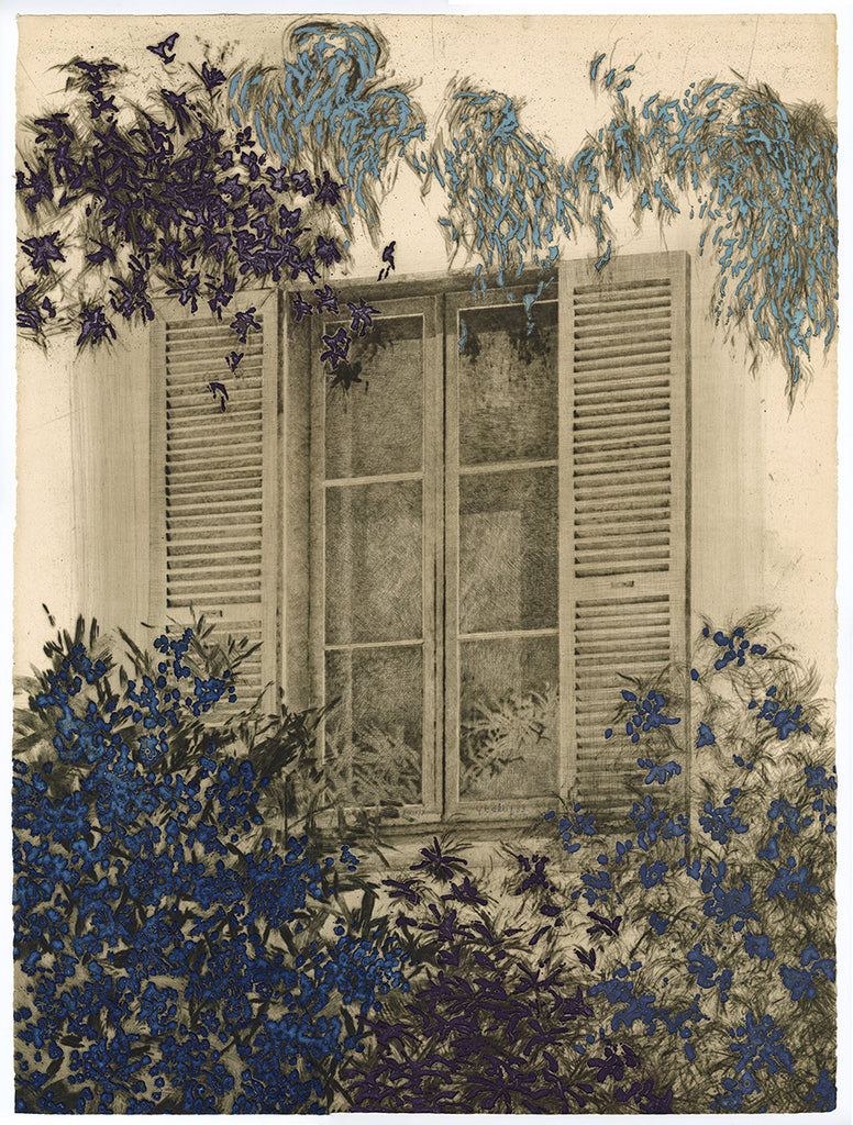 Yannick BALLIF (1927-2009) Fenêtre d’Eté, Summer Window, Swinnen ...